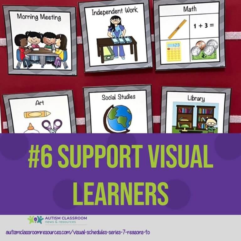 Visual Schedules for Autism Classrooms: 7 Reasons Why We Use and Love ...