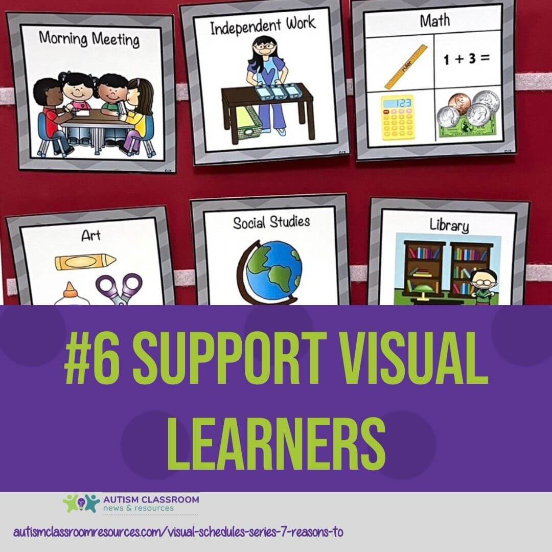 Visual Schedules for Autism Classrooms: 7 Reasons Why We Use and Love ...