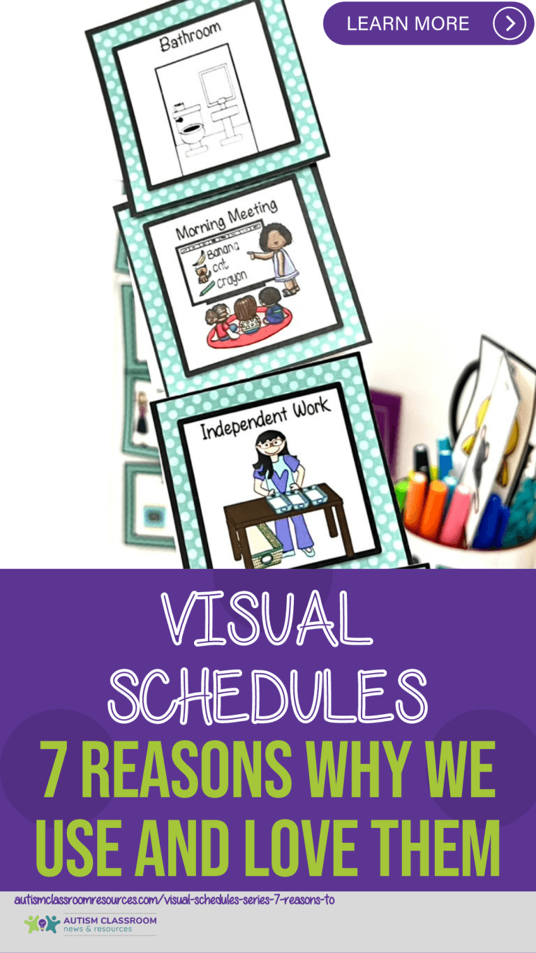 Visual Schedules for Autism Classrooms: 7 Reasons Why We Use and Love ...