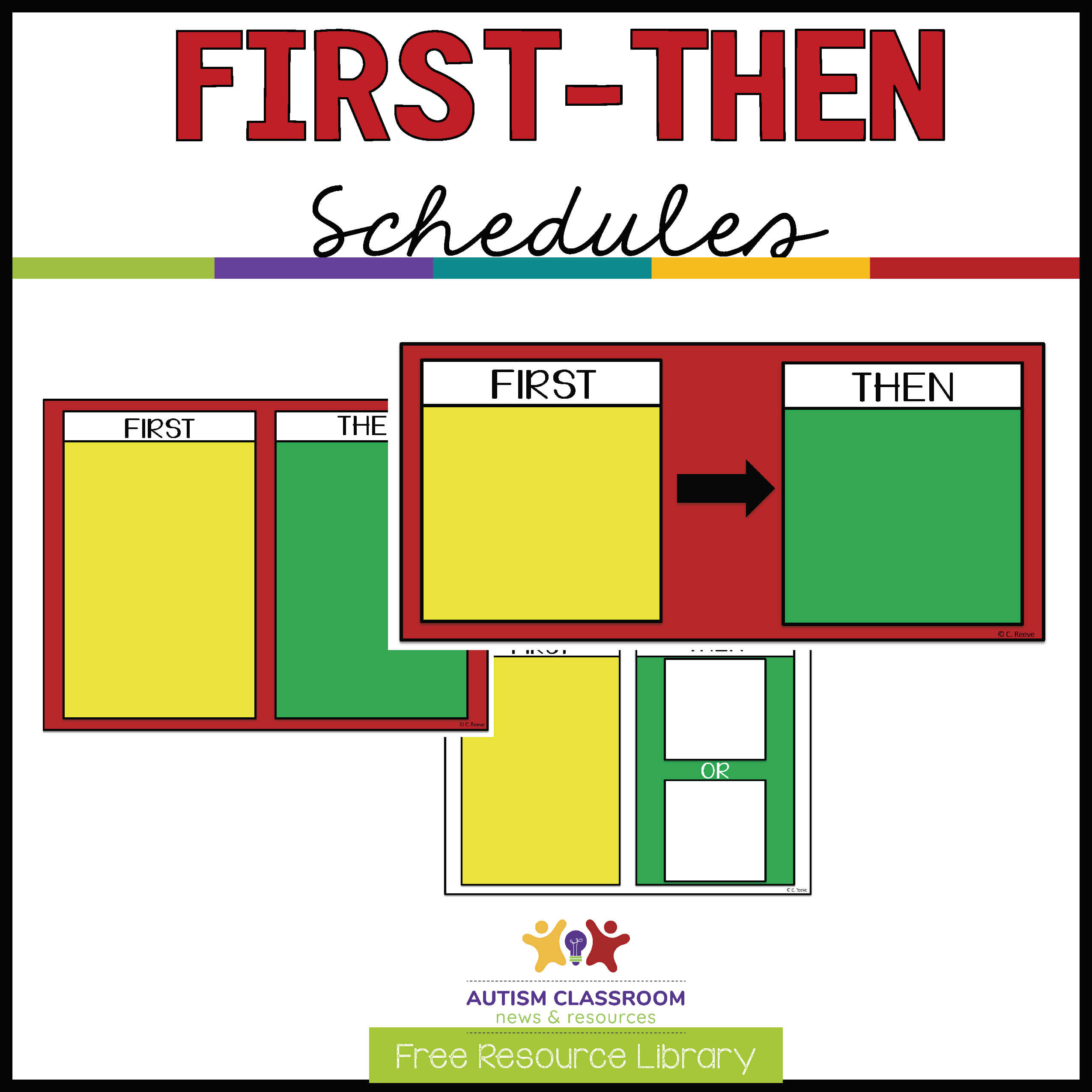 Visual Schedule Series: First-Then Schedules (Freebie!!) - Autism ...