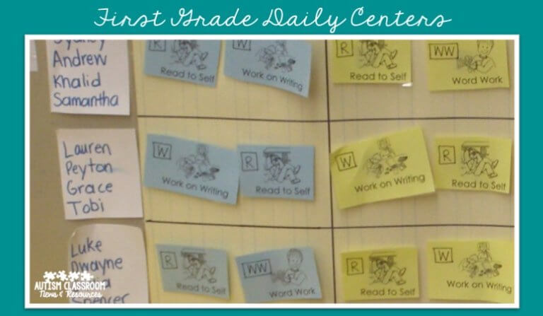 Visual Schedule Series: 5 Reasons to Use Group Schedules - Autism ...