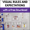 Visual Rules and Expectations (FREEBIE!) - Autism Classroom Resources