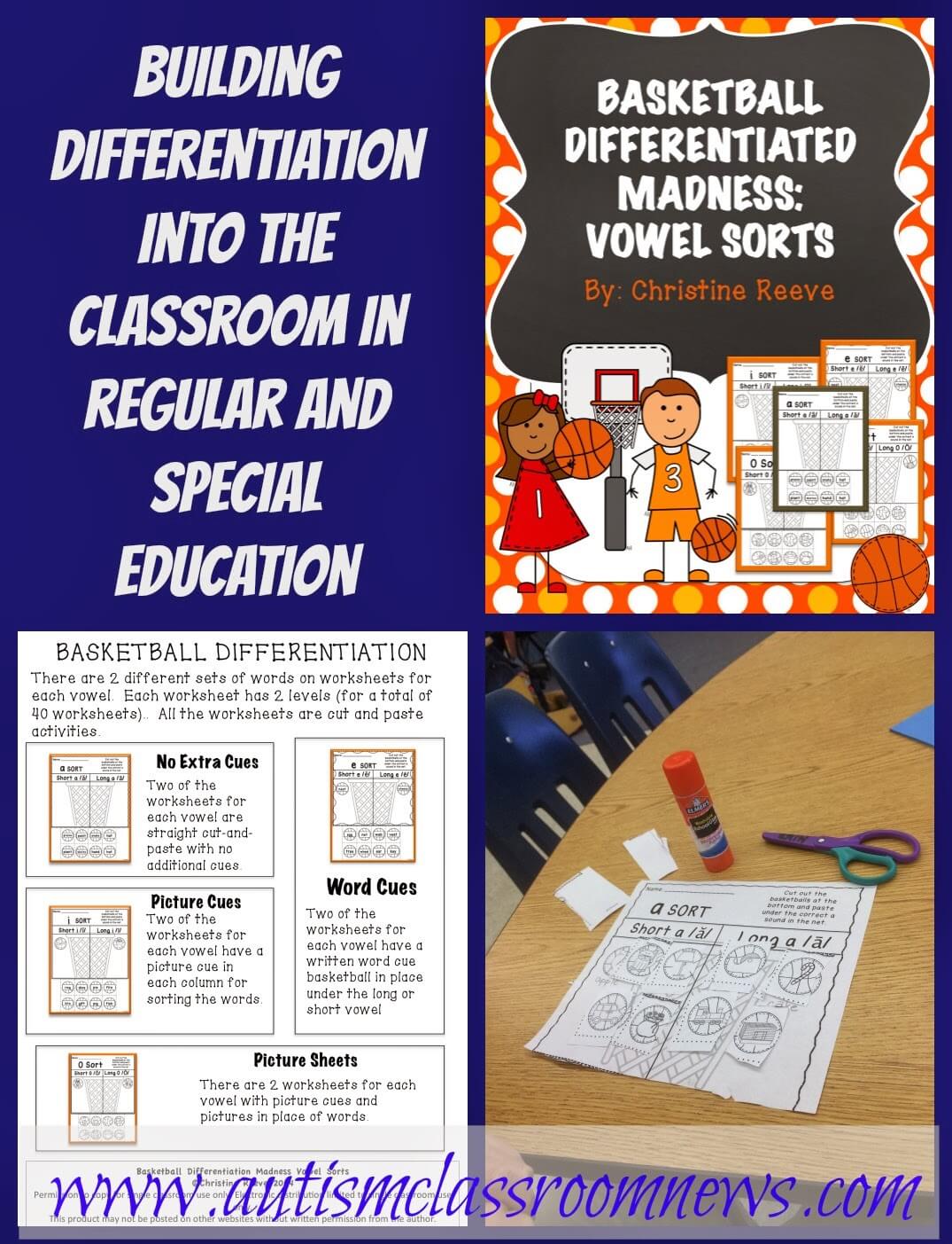 Building Differentiation Into the Classroom - Autism Classroom Resources