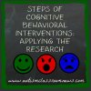 Components of Cognitive Behavioral Interventions: Applying the Research ...