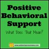 Positive Behavioral Support: What Does That Mean? - Autism Classroom ...