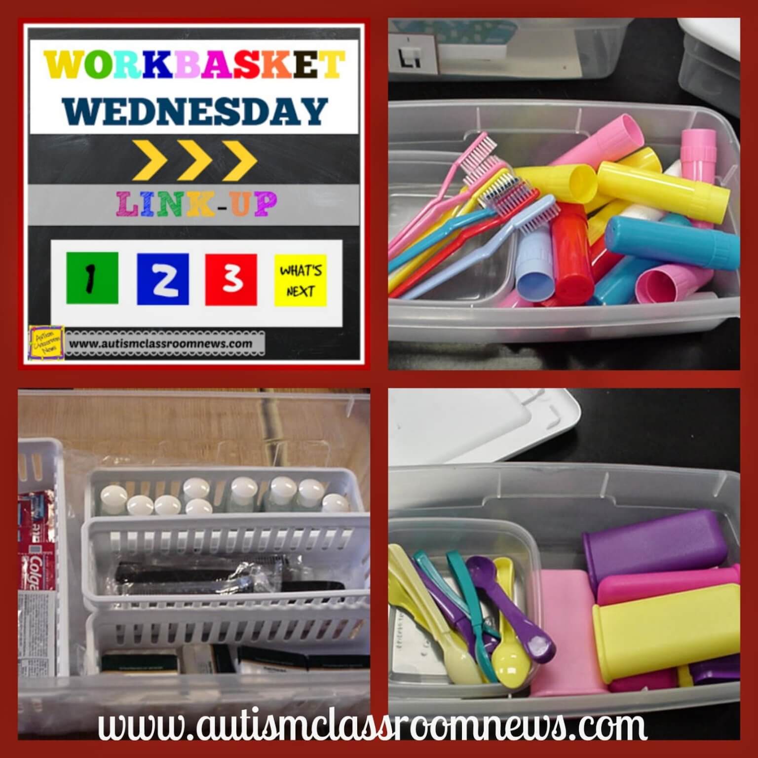 August Workbasket Wednesday Linkup - Autism Classroom Resources