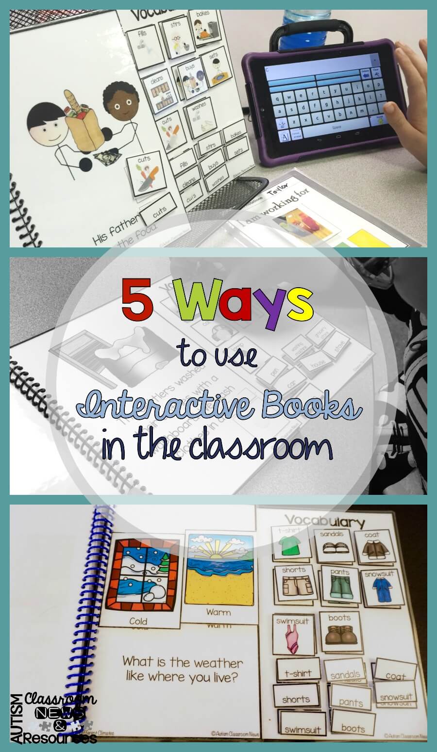 5 Ways to Use Interactive Books in the Classroom - Autism Classroom ...