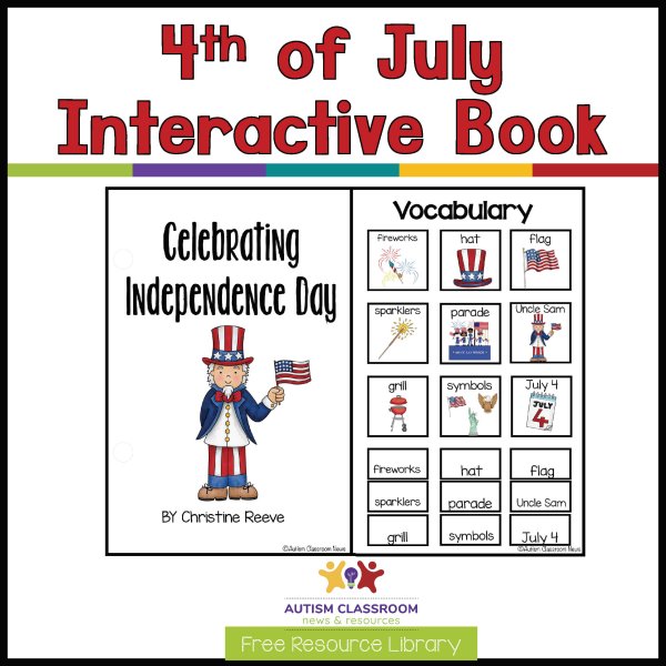 Summer Thank You Free Interactive Book - Autism Classroom Resources