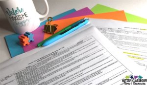 5 Reasons You Still Need Lesson Plans in Special Ed. - Autism Classroom ...