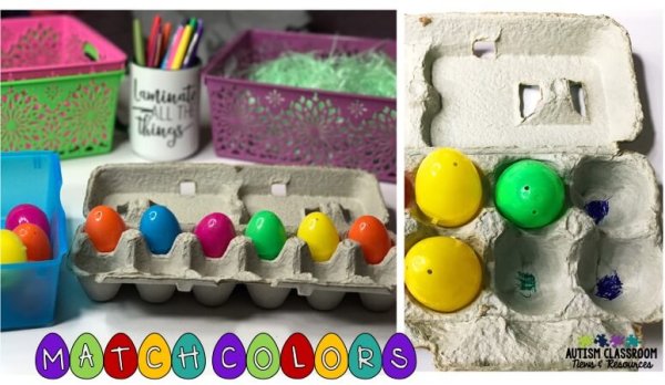 Matching Letters (and Other Things) With Eggs: Independent Work ...