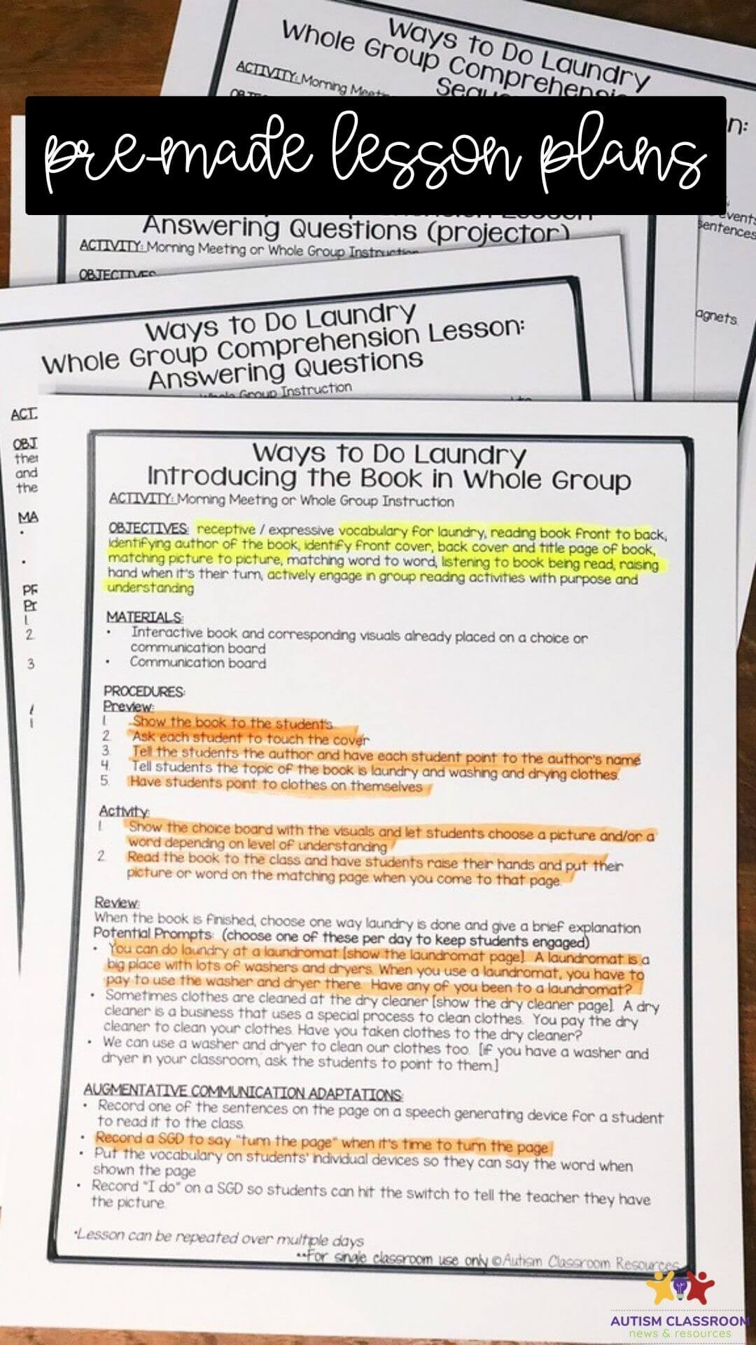 How To Build Reading Comprehension With an Autism Life Skills Focus ...