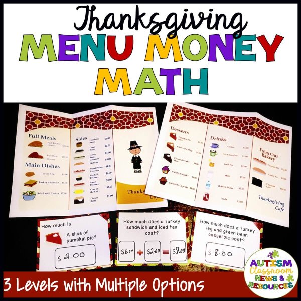 Thanksgiving Activities Your Students Will Thank You For - Autism ...