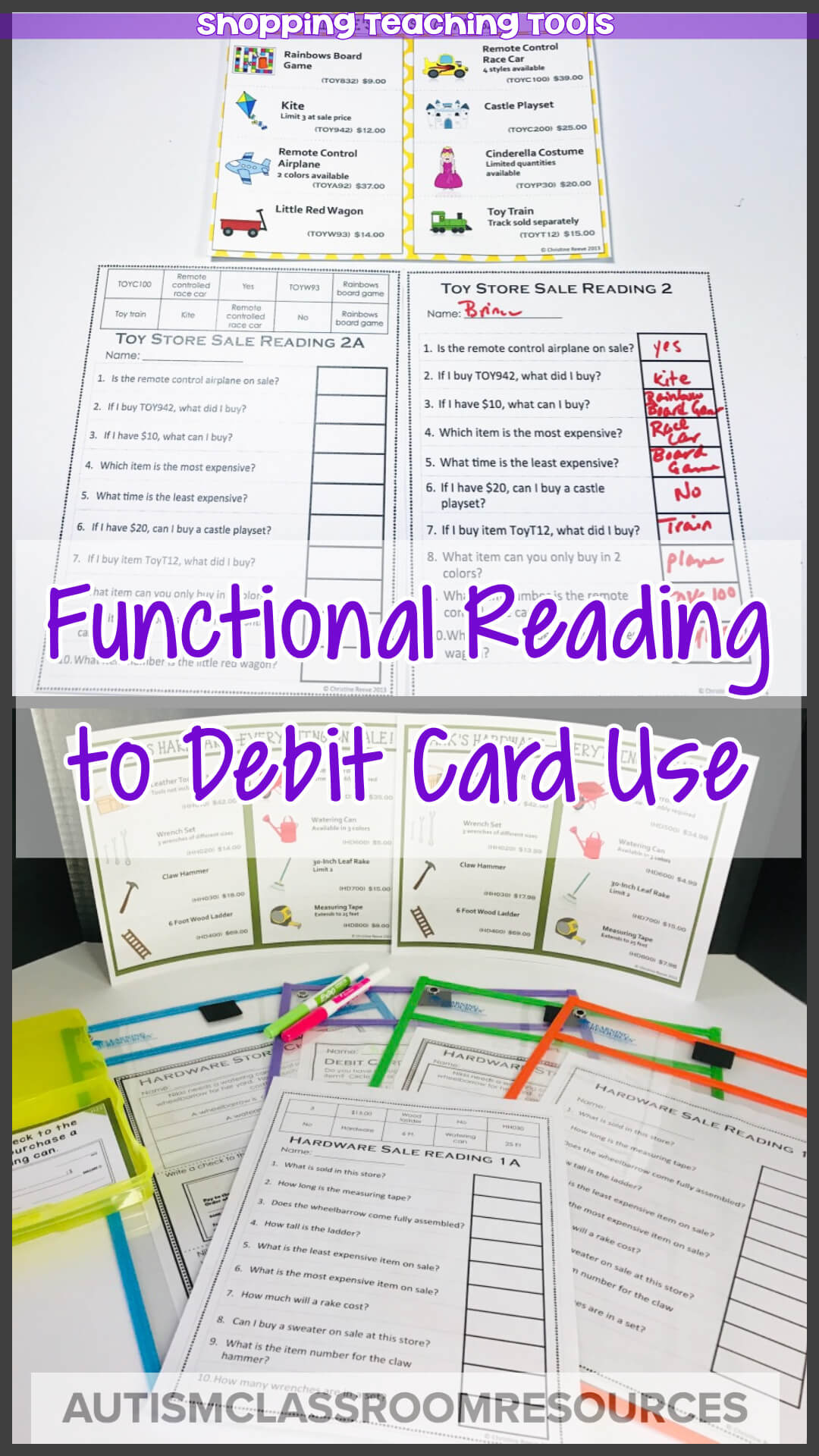 Tools for Teaching Functional Literacy and Real-Life Money Skills ...