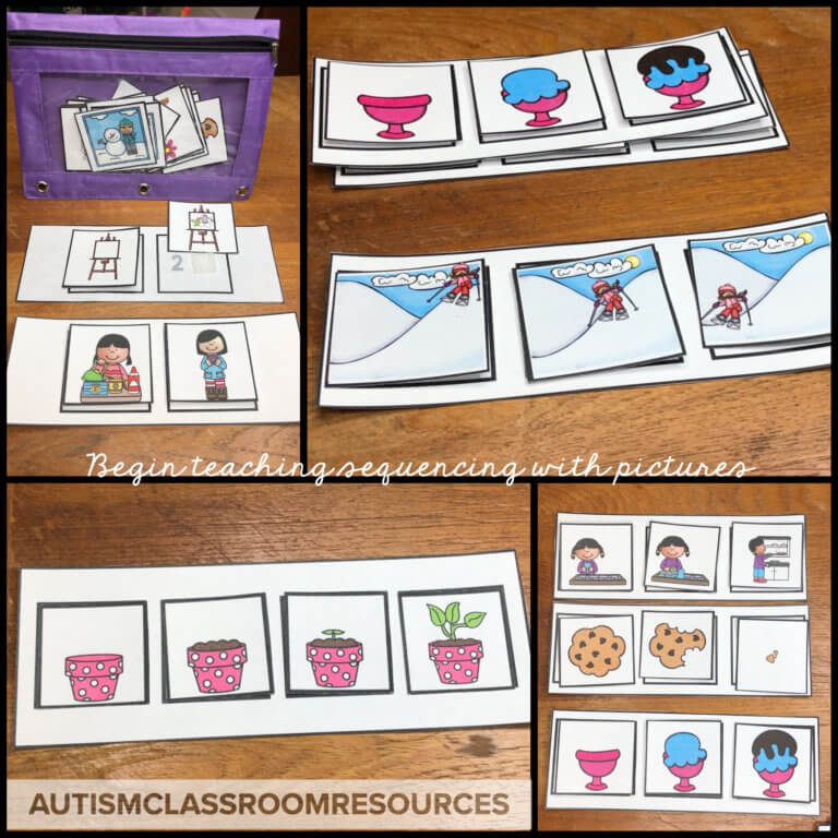 How to Teach Picture Sequencing - Autism Classroom Resources