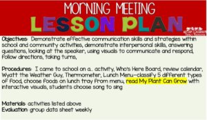 How to Run a Special Education Morning Meeting That is the Best Part of ...