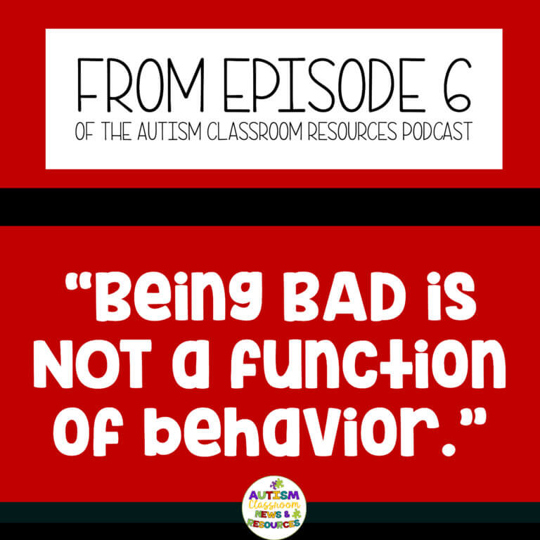 Ep. 6: What You Need to Know About Challenging Behavior in the ...