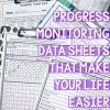 Progress Monitoring Data - Autism Classroom Resources