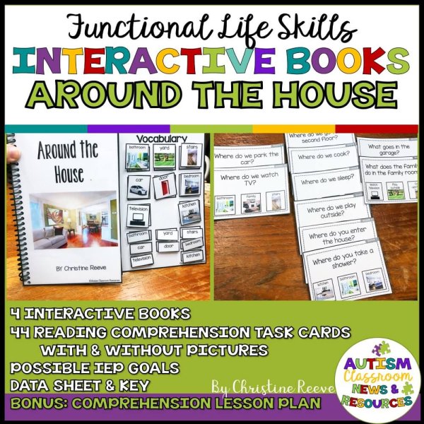 5 Ways You Can Use Life Skills Interactive Books - Autism Classroom ...