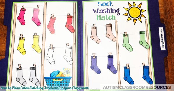 How to Make Color Matching Functional in Your Classroom - Autism ...