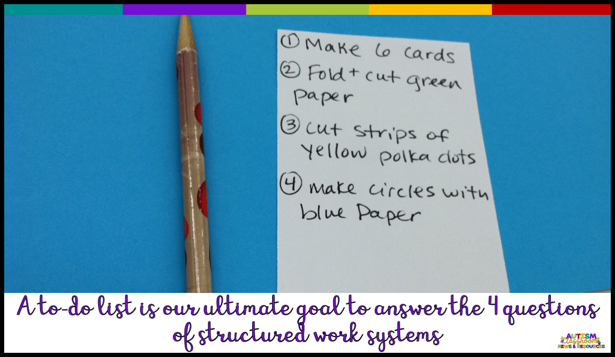 How to Make Sure Your Independent Work System Measures Up - Autism ...