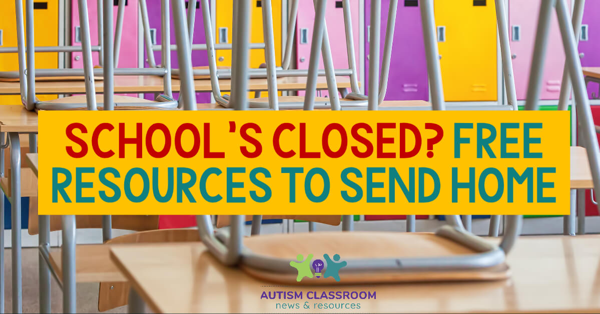 Free Resources for Students to Practice at Home - Autism Classroom ...