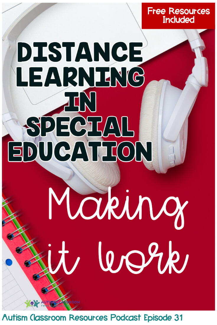 Distance Learning: Making it Work for Special Ed - Autism Classroom ...
