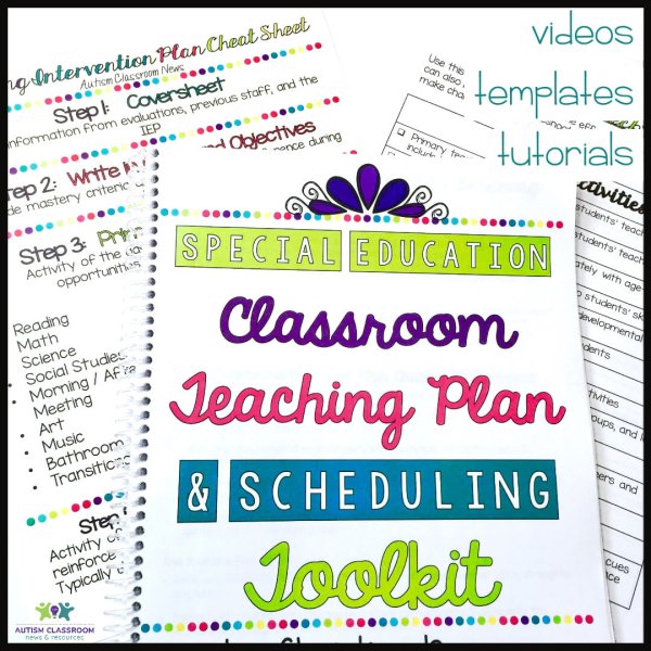 5 Schedule Examples From Special Education Classes With Free Download ...