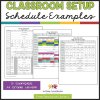 5 Schedule Examples From Special Education Classes With Free Download ...
