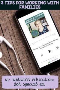 EP 46: Distance Learning for Special Education: Working with Families ...