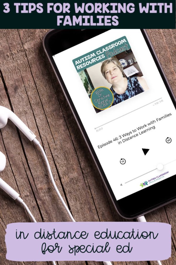 EP 46: Distance Learning for Special Education: Working with Families ...