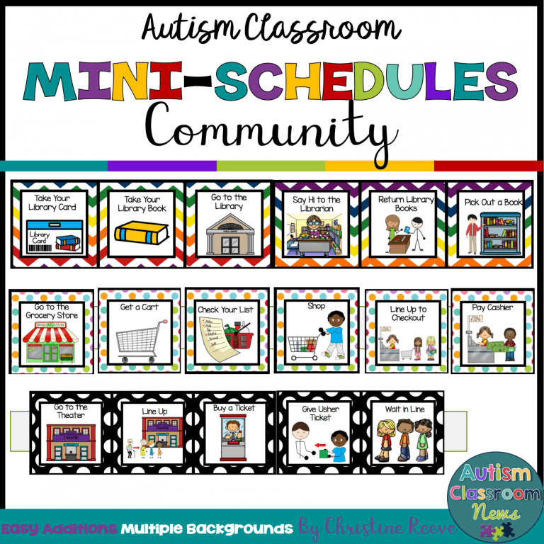 3 Ways Mini Visual Schedules Can Enhance Your Teaching - Autism ...