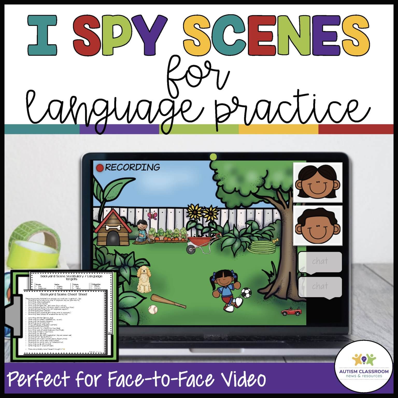 How To Engage Students and Build Vocabulary with I Spy - Autism ...