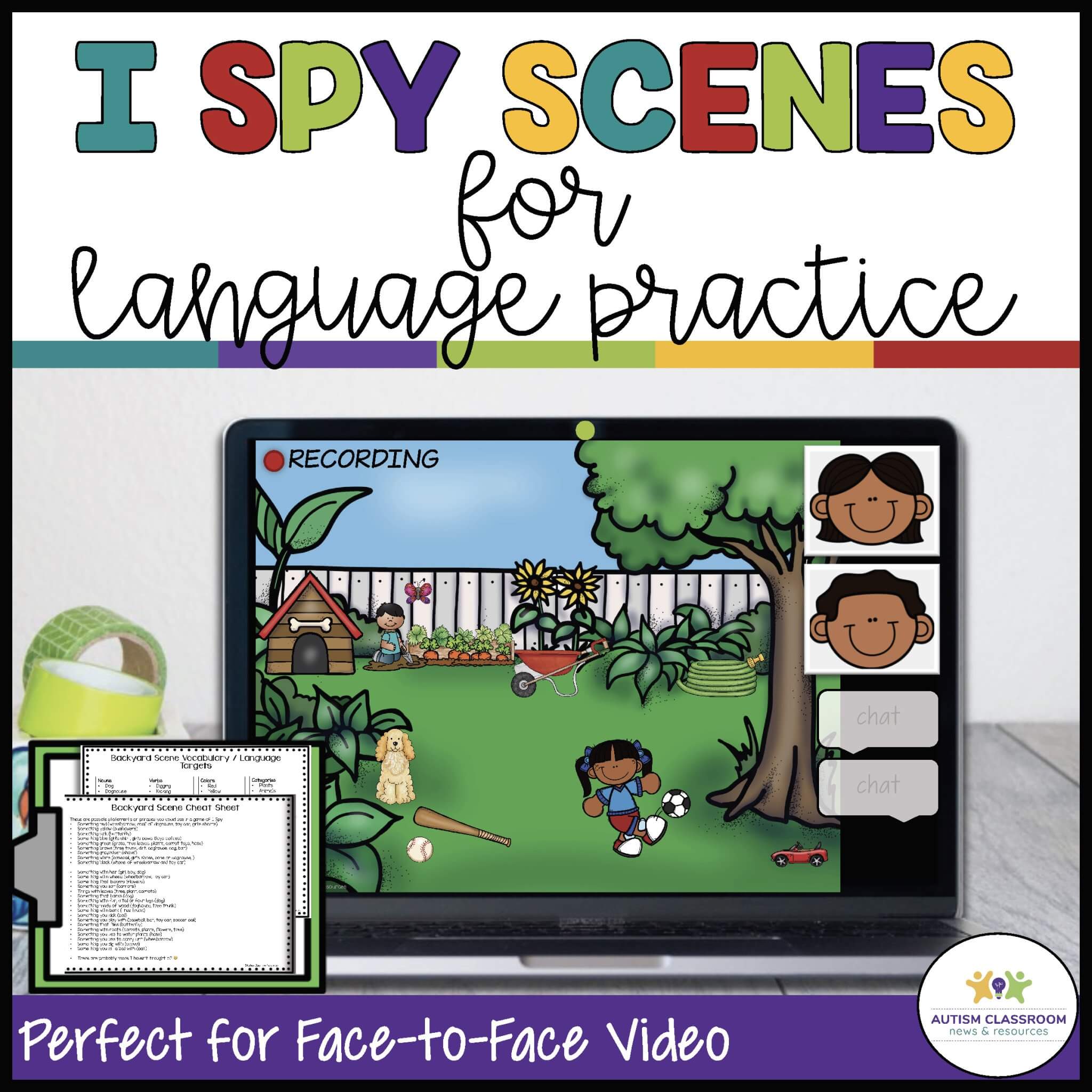 How To Engage Students and Build Vocabulary with I Spy - Autism ...