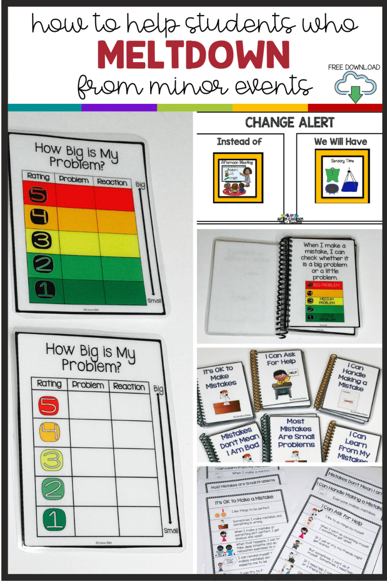 How to Help Students Who Meltdown With Change and Minor Events (Ep 66 ...
