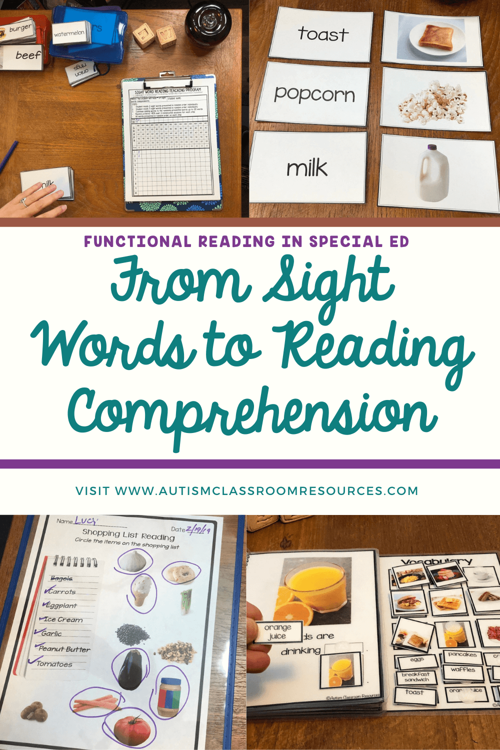 Tools and Strategies to Help You Teach Functional Reading - Autism ...