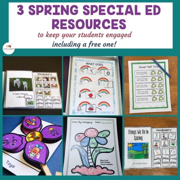3 Spring Special Education Resources To Engage Students and Save You ...