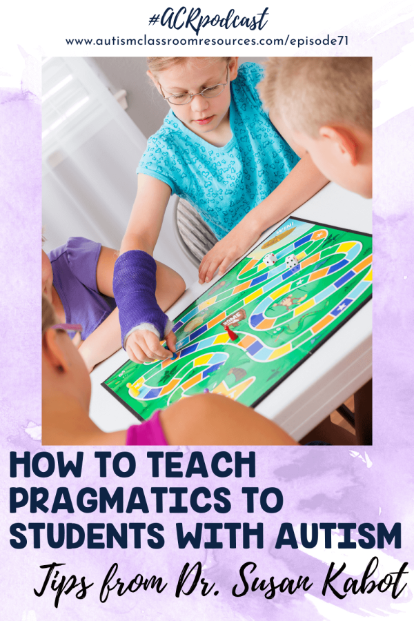 How to Teach Pragmatics to Students with Autism: Tips from Dr. Susan ...