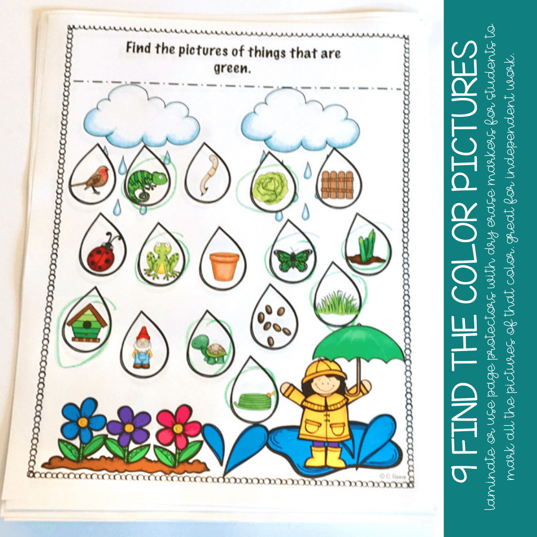 Spring Special Education Activities for Language Development in Early ...