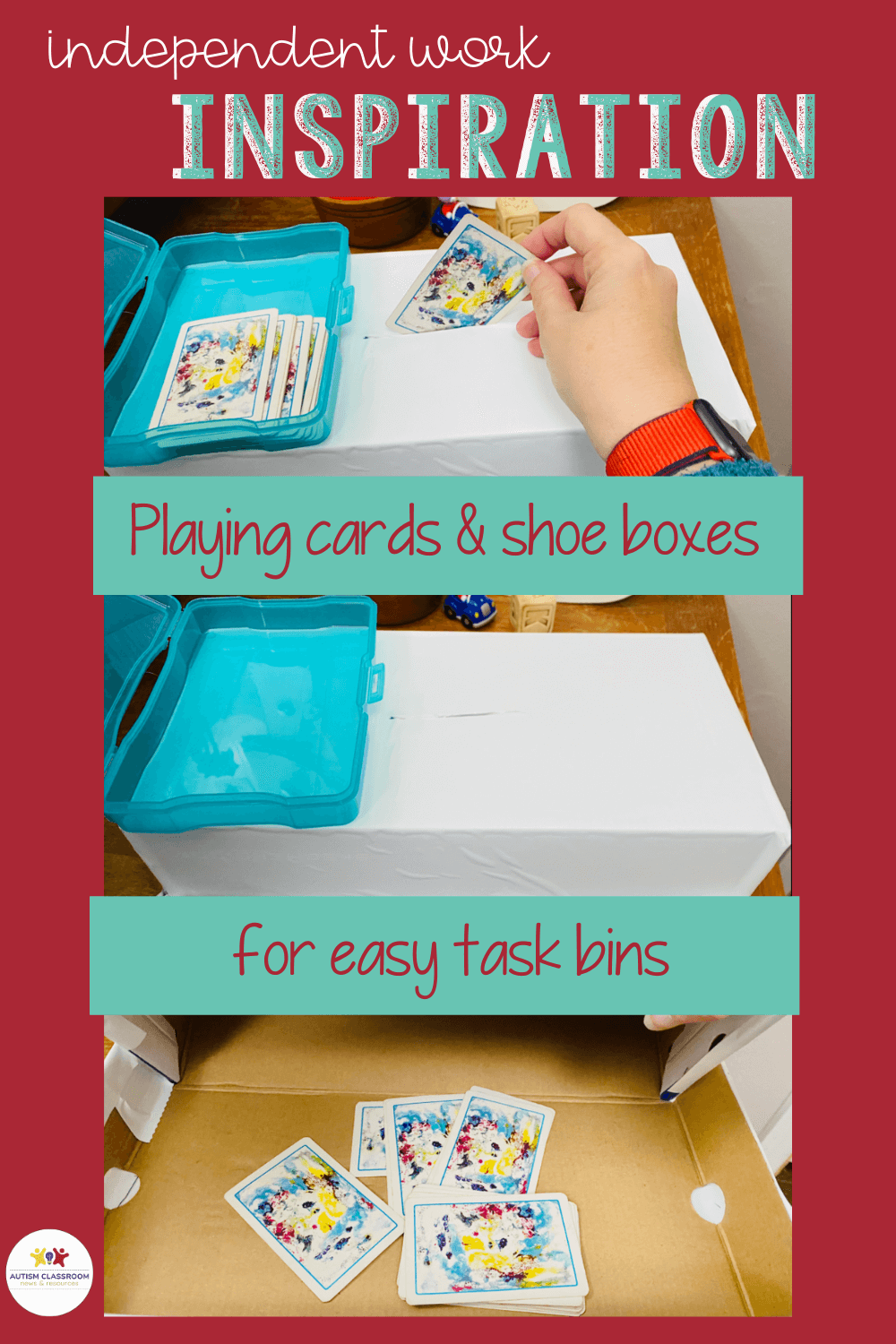 Simple Task Boxes for Special Education: Easy to Make and Use - Autism ...