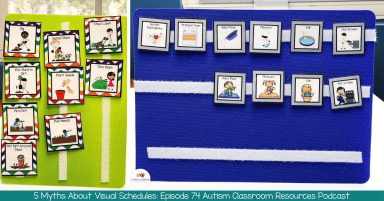 Visual Schedules and Autism: Busting 5 Myths and Setting it Straight ...