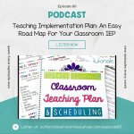 Teaching Implementation Plan: An Easy Road Map for Your Classroom IEP ...