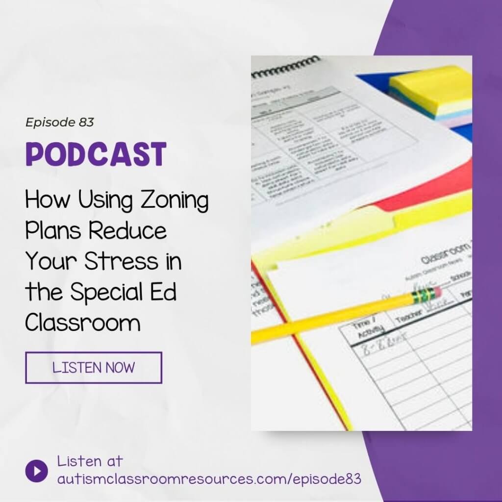 How Using Zoning Plans Reduces Your Stress in the Special Ed Classroom ...