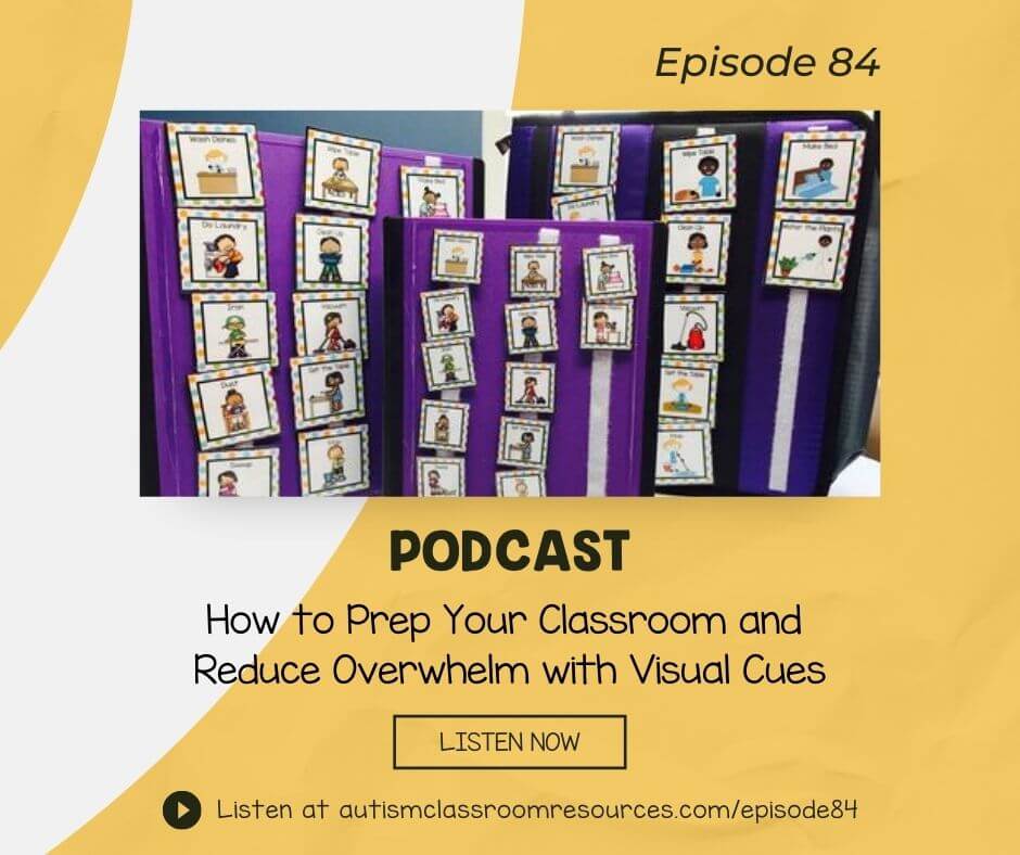 How to Prep Your Classroom and Reduce Overwhelm with Visual Cues