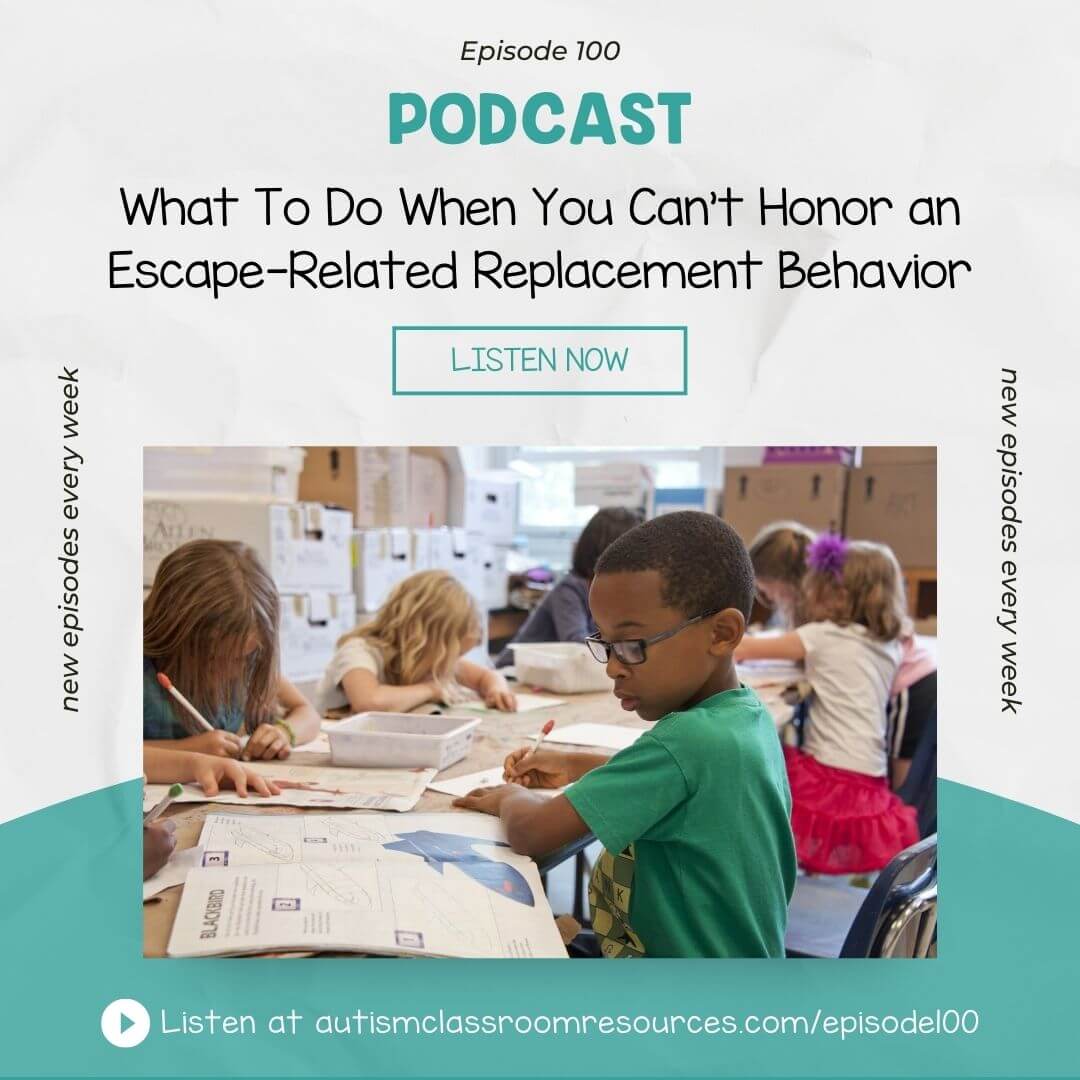 Escape-Related Replacement Behavior