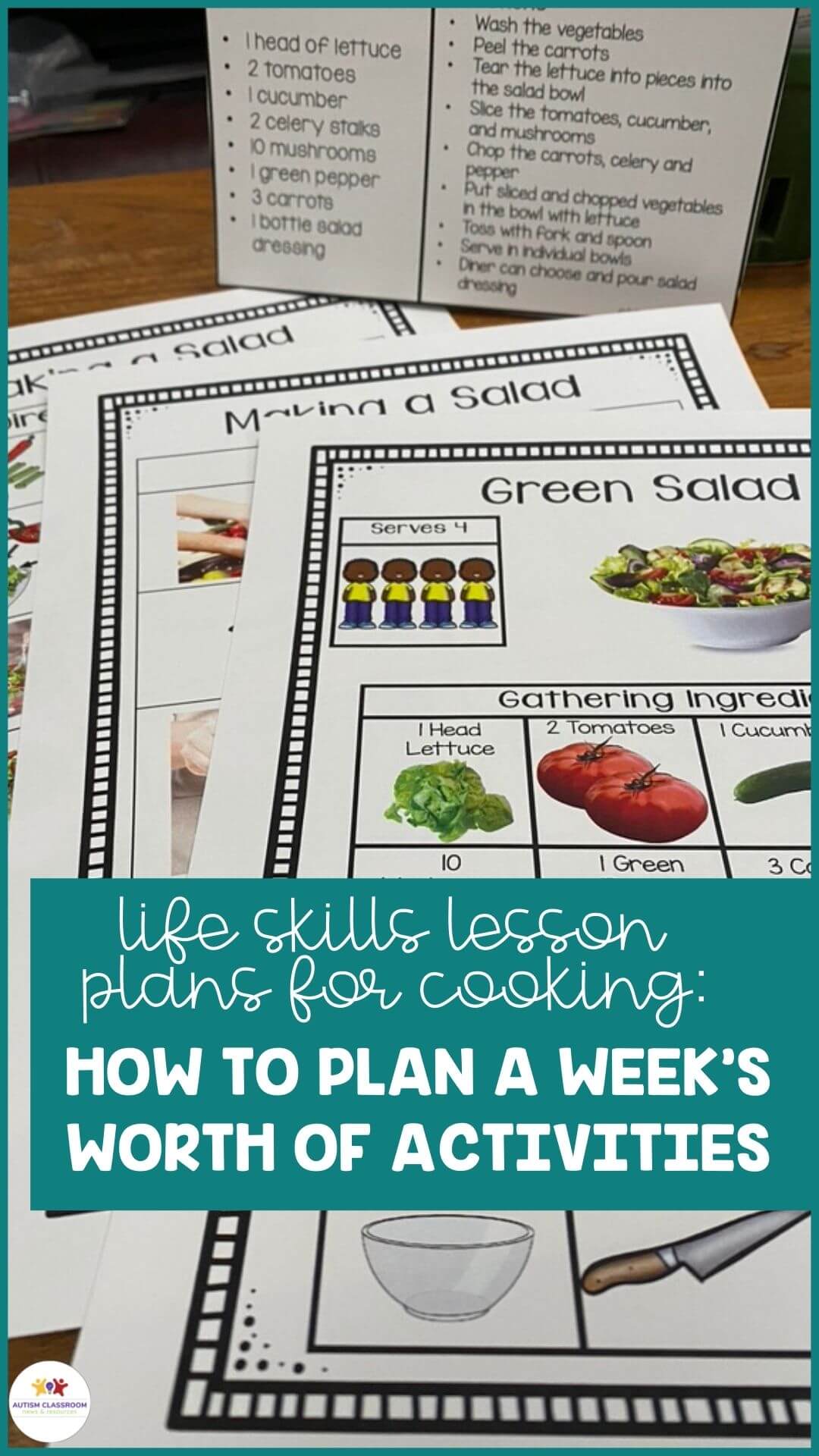 Life Skills Lesson Plans For Cooking How To Plan A Weeks Worth Of