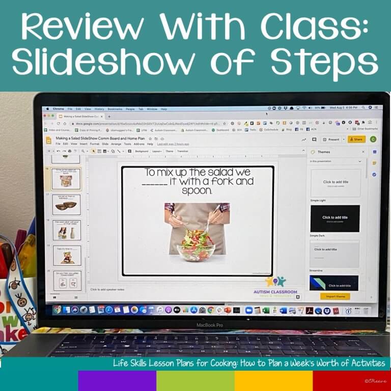 Life Skills Lesson Plans for Cooking: How to Plan A Week's Worth of ...