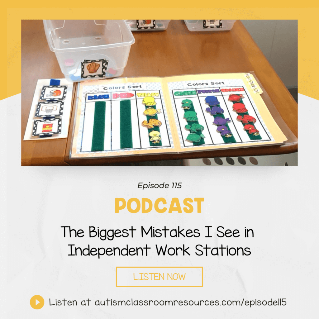 Mistakes in Independent Work Stations