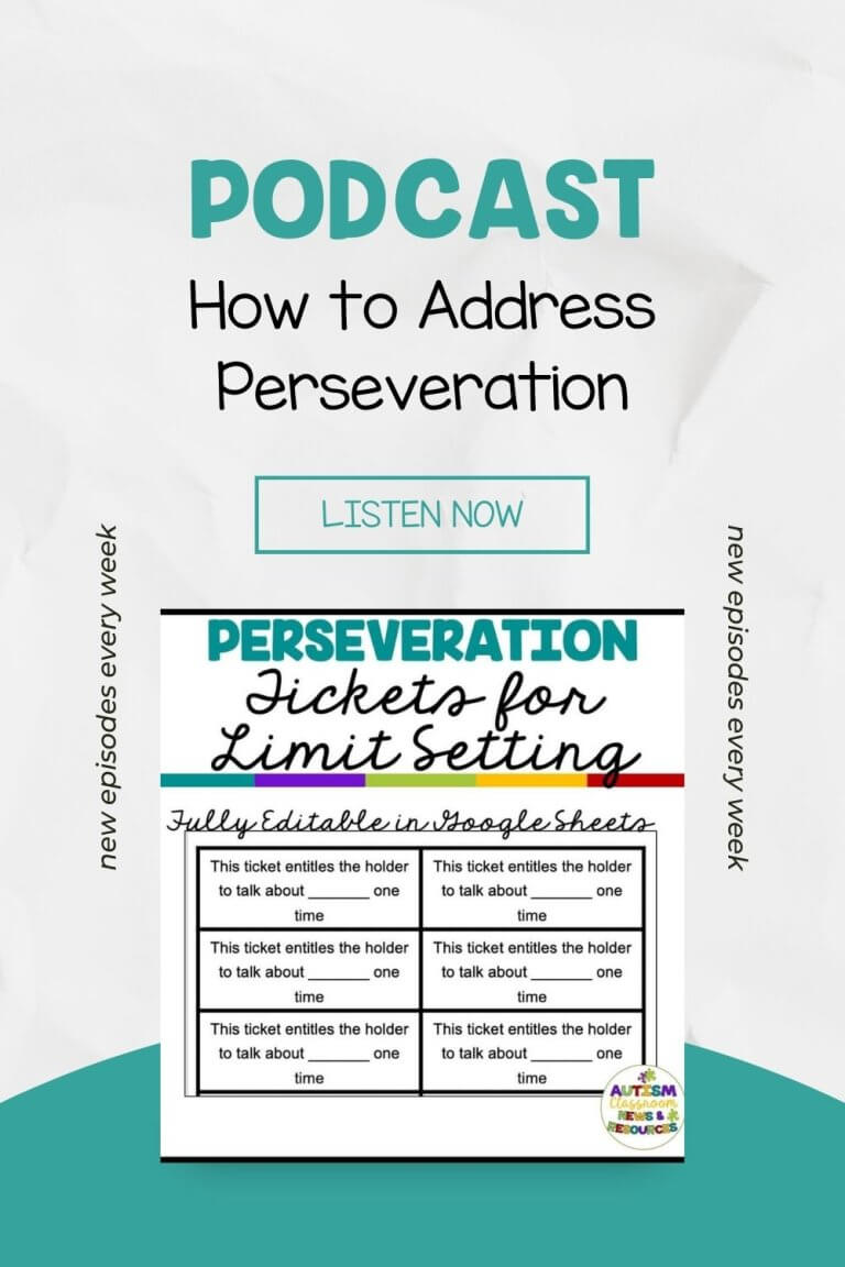 Perseveration: What it is and How to Address It
