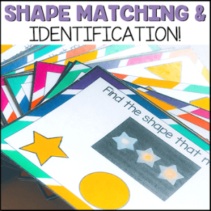 Independent Work Tasks Shape Matching for Early Childhood and Special ...