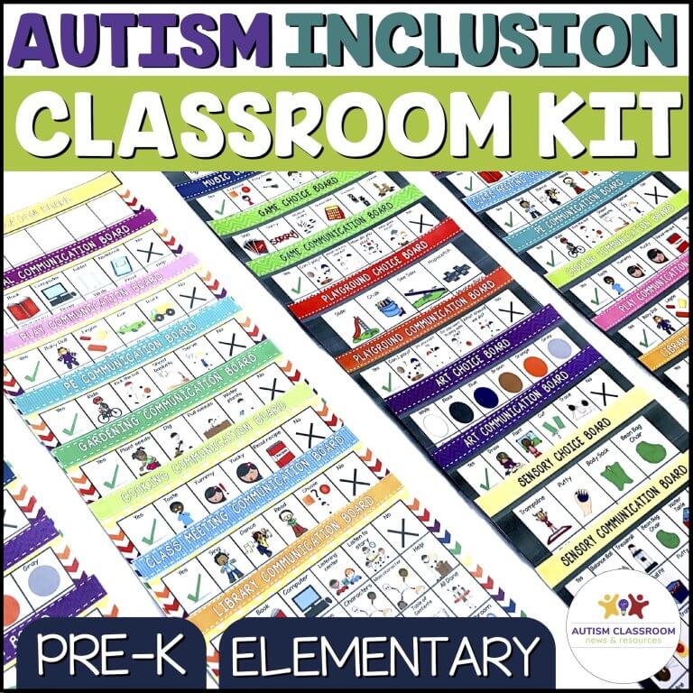 AAC Communication Boards for Nonverbal Communication, PECS, & Choice ...